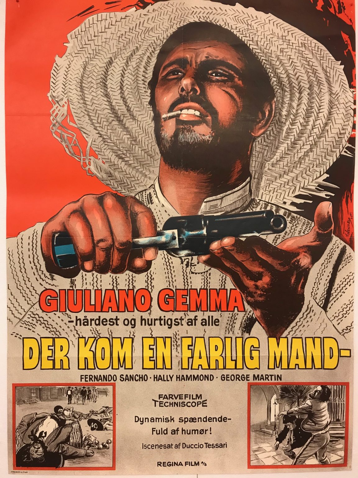 Der kom en farlig mand - Kinorevuen